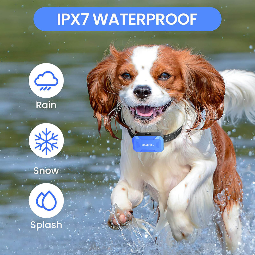 MASBRILL Wireless Dog Fence 2 in 1 Electric Dog Fence & Training Device